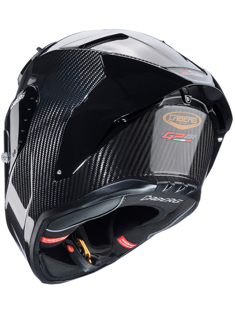 Kask integralny Caberg GP01 Carbon czarny - DEFENDER
