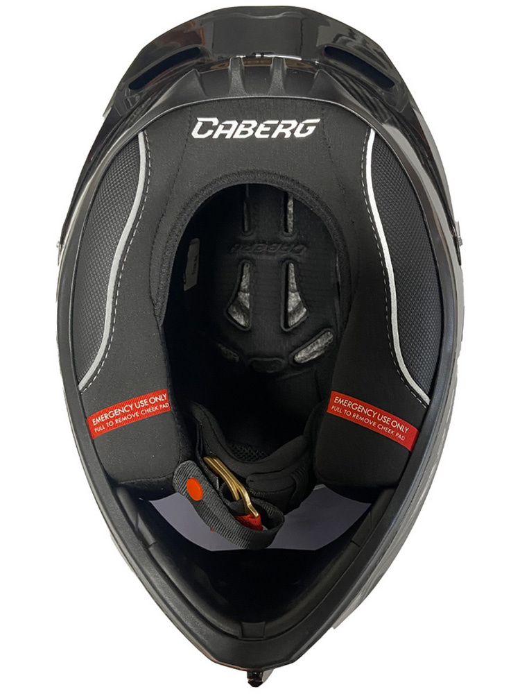 Kask integralny Caberg GP01 Carbon czarny - DEFENDER